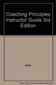 Amazon | Coaching Principles Instructor Guide 3rd Edition | Asep | Coaching