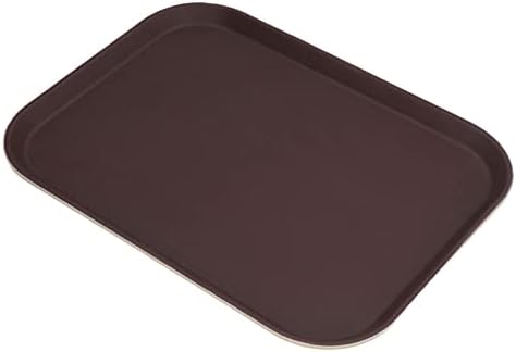 Large Non-Slip Serving Tray – 12"x16" (40x30cm), Heavy-Duty Plastic ...