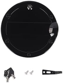 Amazon.com: Voodonala Gas Tank Cap Cover Fuel Door Trim with Lock ...