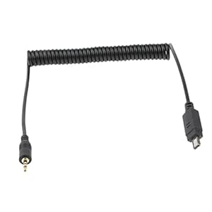 Buy SAZ DEKOR 2.5Mm-Dc2 Camera Remote Control Shutter Release Cable Cord for Compatible with ...