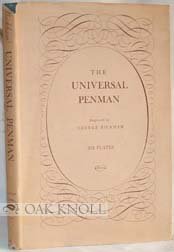 The Universal Penman. Facsimile Editon: Bickham, George.: Amazon.com: Books