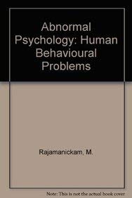 Abnormal Psychology: M. Rajamanickam: 9788172731663: Amazon.com: Books