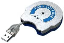 Amazon.com: Across AHB-BS USB Bus Power Dedicated 4-Port Hub, Silver ...