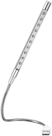 PATIKIL Keyboard Light Laptop Lamp USB LED Lights, 10 Lamp Beads LED ...