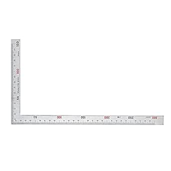 Metal L Shape Square Ruler, 90 Degree Framing Square Ruler, Easy to ...