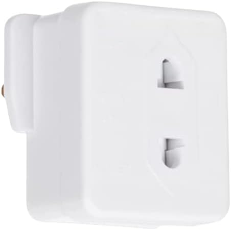 Shave Adapter Plug UK Electric Toothbrush Adapter Plug, 2 Pin To 3 Pin ...