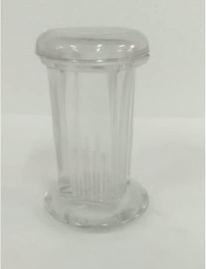 AI-Coplin Jar For 5 slides/Soda Glass with Glass Lid/Staining Jar used ...