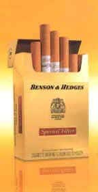 Benson & Hedges Special Filter Cigarettes
