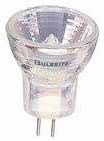 35W Clear Halogen MR8 Bi-Pin Bulb [Set of 6] - Amazon.com