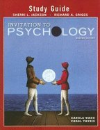 Invitation to Psychology (STUDY GUIDE) 2nd EDITION: Carole Wade: Amazon ...
