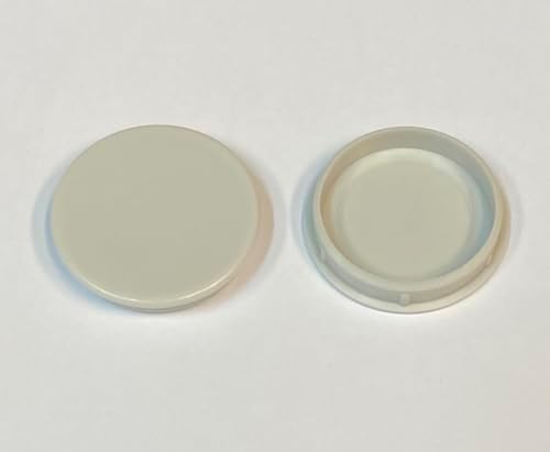 40 Pieces 35 MM Hinge Hole Cover Caps Plastic Hinge Hole Filler Caps ...