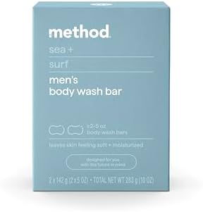Amazon.com : Method Bar Soap, Simply Nourish, Coconut, Rice Milk + Shea ...
