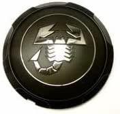 4 Pcs Car Hub Centre Caps for Abarth 500 595 695 Coppa Coppone 134mm ...