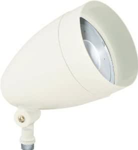 RAB Lighting HBLED13YW White LFlood Light 13W Warm LED Bullet w/ Hood ...