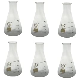 Buy Borosilicate Glass Conical Flask With Long Neck Erlenmeyer Flask ...