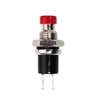 7mm Mini Push Button Switch with Fixation Momentary Self-Locking ...