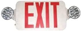 TCP 24970 - 120/277 volt White / Red BugEye Combo Exit Light LED ...