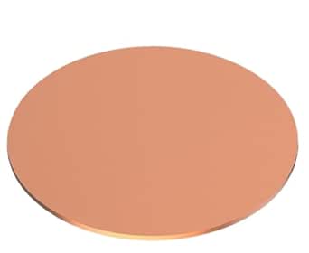 Amazon.com: Pure Copper Round Plate Copper Sheet 4 mm Thick Pure Copper ...