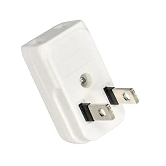 Amazon.co.jp: ★エ ル パ (E L P A) スペースアダプタ 縦型 A-372B(W)【コード整理・家具配置に最適】★オリジナルロゴ入りパッケージ : DIY・工具・ガーデン