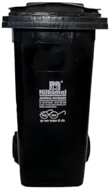 Dustbin 240 Litres Pack of 1 Dustbin with wheels Big dustbin with lid ...