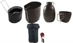 BCB CN014B Crusader Mk II Cooking System 6 Piece Set Black Pouch ...