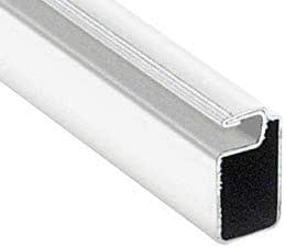 CRL White Finish 3/4" x 7/16" Roll Formed Aluminum Screen Frame - 12 ft ...