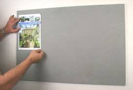 Unframed Sundeala Notice Board 2400X1200Mm Grey : Amazon.co.uk ...
