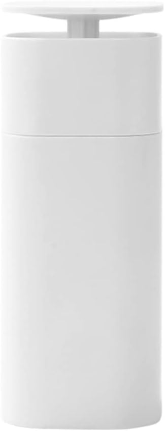 Amazon.com: Push Down Liquid Dispenser White Empty Pumping Bottle ...