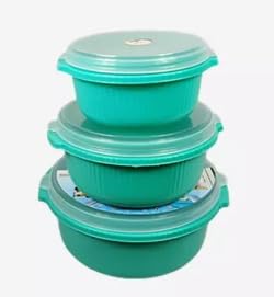 Buy Plastic sky blue containers 3200ml 1800ml 1000ml Online at Low ...
