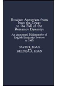 Amazon.com: Russian Autocrats from Ivan the Great to the Fall of the ...