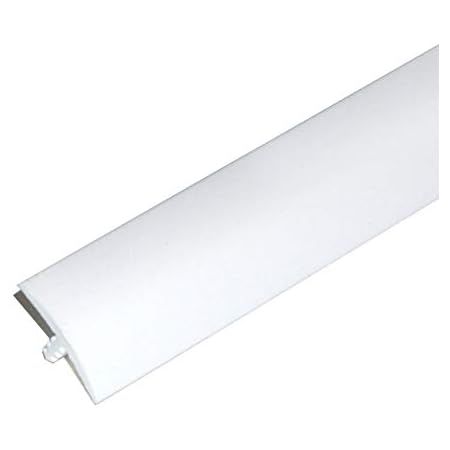 Amazon.com: Edge Supply White 3/4 in x 12 Ft Center Barb Tee Moulding T ...