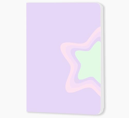 Purpulp A5 Cute Notebook Unruled 160 Pages 120 GSM Thick Paper | Plain ...