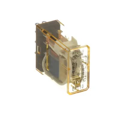 RY2S-UAC120V - Power Relay, DPDT, 120 VAC, 3 A, RY Series, Socket, Non ...