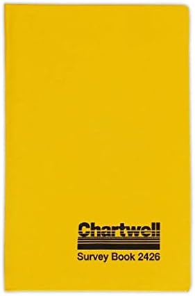 Exacompta - Ref 2426Z - Chartwell Casebound Level Survey Book - 192 x ...