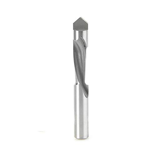 Amana Tool - HSS11001 HSS Panel Pilot 3/8 Dia x 3/4 Spiral x 3/8 Shank ...
