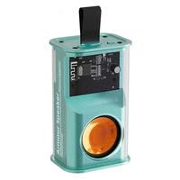 MOBETO RGB Armour Speaker Clear Flash Transparent Bluetooth Wireless ...