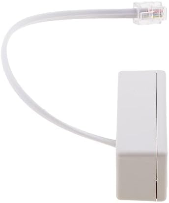 MYADDICTION 2-Way RJ11 Telephone Plug to Socket Adapter Splitter for ...