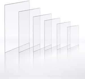 Clear Acrylic Flexi Plastic 1.2mm Craft Hobby Picture Photo Frame Sheet ...