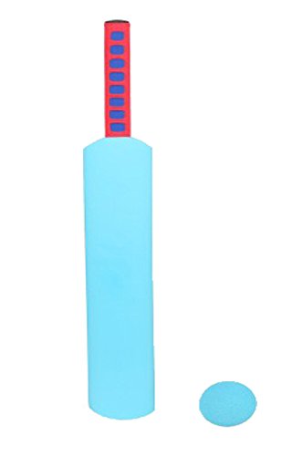 Tickles Blue Foam Cricket Bat & Ball Set Toy for Kids 60 cm : Amazon.in ...