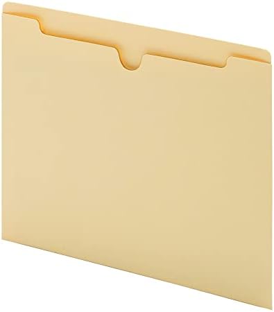 Amazon.com : Office Depot Double-Top Flat File Jackets, 8 1/2in. x 11in ...