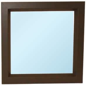 Glass and Steel Frame Insert for Doors (12 x 12 Bronze) - Amazon.com