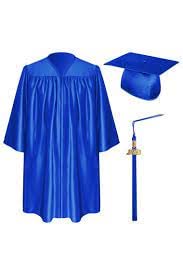 Buy MODERNAZ Blue Convocation Graduation Gown Costume with Cape Annual ...