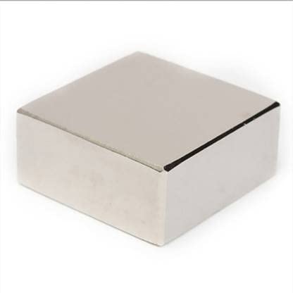 50mm x 50mm X 25mm Squarical NdFeB Magnet N35- Ni Multipurpose Office ...