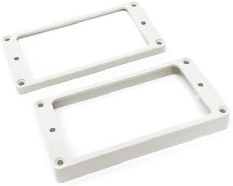 Amazon.com: Vintage Forge White Flat Bottom Humbucker Pickup Mounting ...