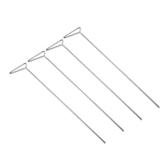 GRADENEVE 4pcs Stainless Steel Cell Spreader Rods Laboratory Spreading ...
