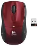 Amazon.com: Logitech M505 Wireless Notebook Mouse - Red (910-001106 ...