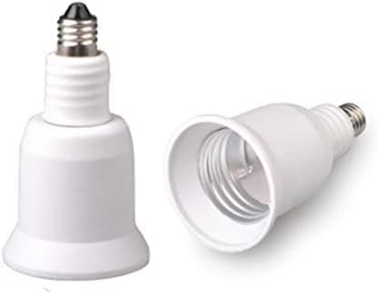Amazon.co.jp: 口金変換アダプター e11 e26変換アダプター e11 e26 変換ソケット E11→E17→E26 電球ソケット の 口金を簡単に変更出来ます : ホーム＆キッチン