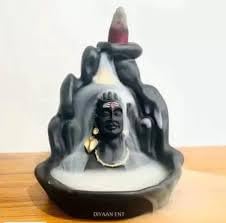 Backflow Dhoop Cones with Murti Ganesh or Hanuman or Buddha or Krishna ...