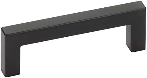 Emtek 86710US19 Warwick Cabinet Pull Flat Black (12" Screw Hole Centers ...