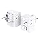 2 Pack Switzerland Travel Plug Adapter, Swiss Outlet Adapter with 3 ...